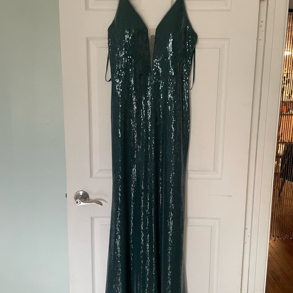 Adam | Dresses | Adam Forest Green Fabric | Poshmark
